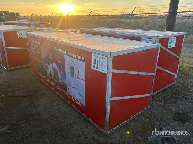 2024 HIlls Industrial 604024 60 ft x 40 ft x 24 ft Storage Building ...