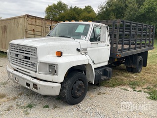 1990 Ford F600 Flatbed Truck in Springfield, Ohio, United States ...