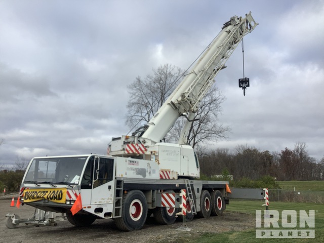 2002 Demag AC100-L 120 ton 10x8x10 All Terrain Crane in South Vienna ...