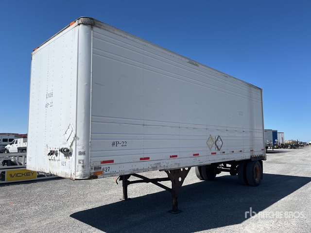 1990 Utility Trailer VS1D 28 ft x 102 in S/A Van Trailer | Ritchie Bros ...