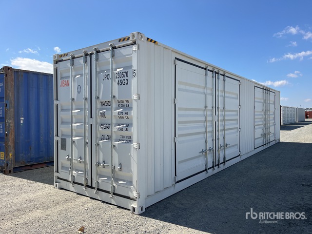 2024 40 ft High Cube Multi-Door Storage Container | Ritchie Bros ...