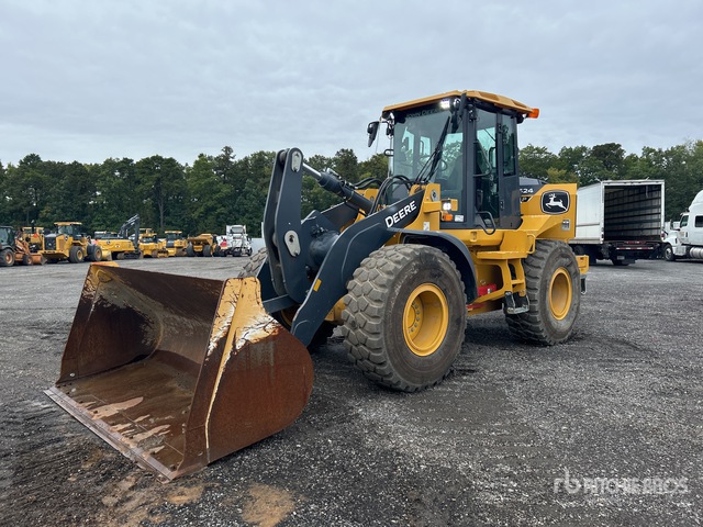2022 John Deere 524P Wheel Loader | Ritchie Bros. Auctioneers