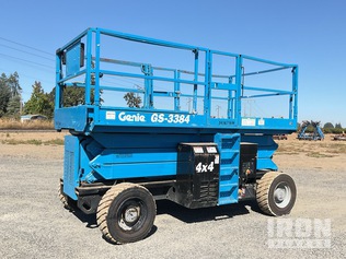 2018 Genie GS3384 Dual Fuel 4x4 Scissor Lift in Salem, Oregon, United ...