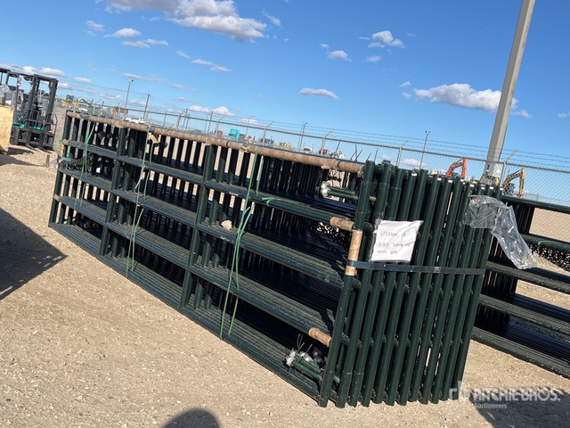 Quantity of (24) 2024 BYT RG06 16 ft x 4 ft Ranch Livestock Gate ...