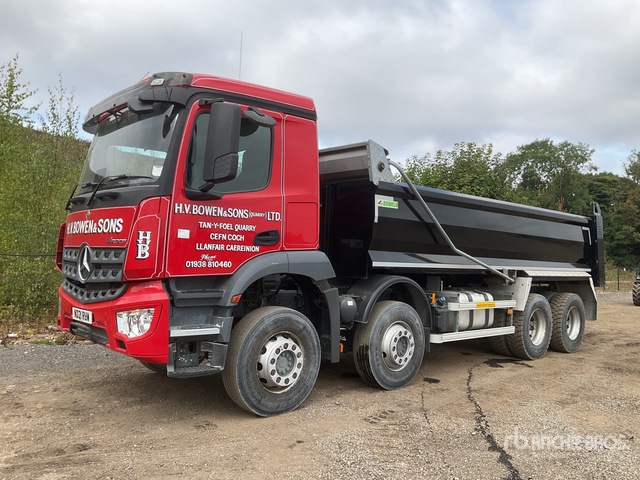 2021 Mercedes-Benz Arocs 3240 8x4 Twin-Steer T/A Dump Truck | Ritchie ...