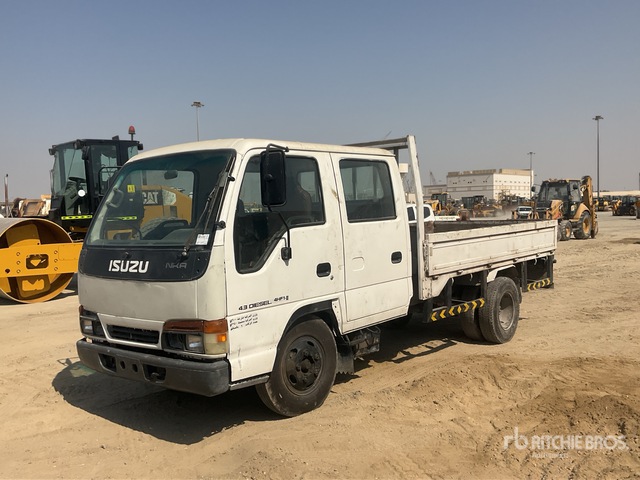 2001 Isuzu NKR 4x2 Crew Cab Flatbed Truck | Ritchie Bros. Auctioneers