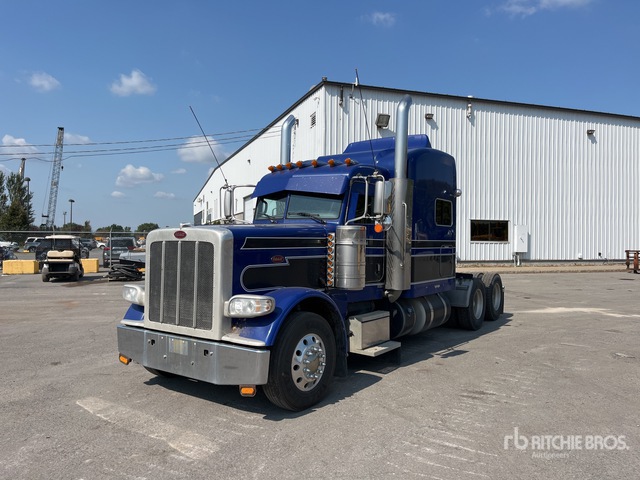 2015 Peterbilt 389 6x4 T/A Sleeper Truck Tractor | Ritchie Bros ...