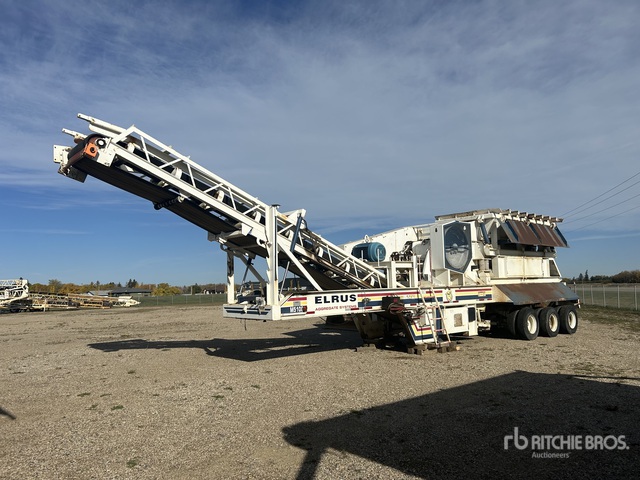 2011 Elrus 2436 Portable Jaw Crushing Plant | Ritchie Bros. Auctioneers