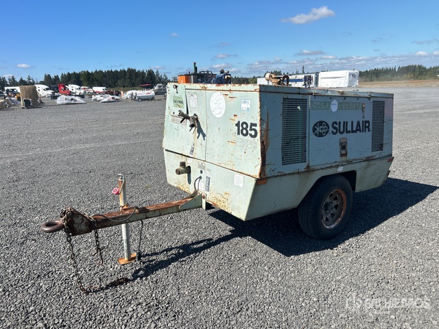 1994 Sullair 185DPQJD 185 cfm Mobile Air Compressor | Ritchie Bros ...