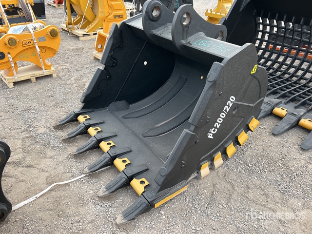 2024 Elephant BKT22054HD 55 in Excavator Bucket - Fits Komatsu PC220 ...