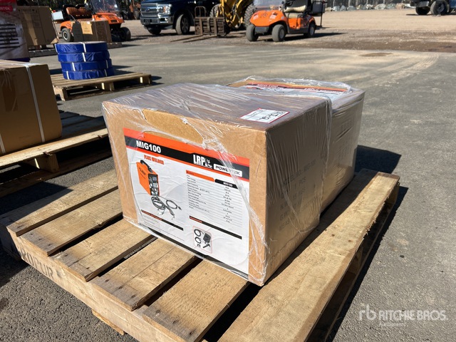 Quantity of (2) 2024 Powertek Mig 100 20 A MIG Electric Welder (Unused ...