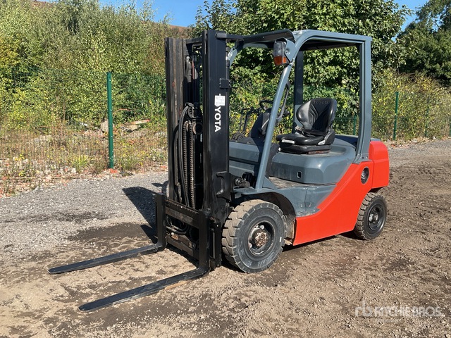 2019 Toyota 02-8FDF20 2000 kg Pneumatic Tire Forklift | Ritchie Bros ...