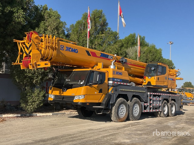 2019 XCMG XCT80 80 ton 8x4x4 Hydraulic Truck Crane | Ritchie Bros ...