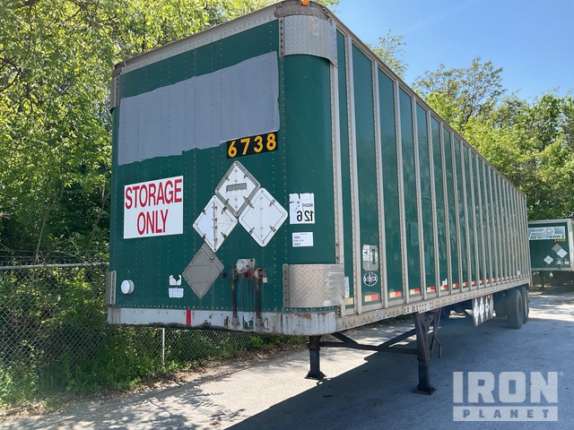 2000 Strick 45 ft x 96 in T/A Van Trailer | Ritchie Bros. Auctioneers