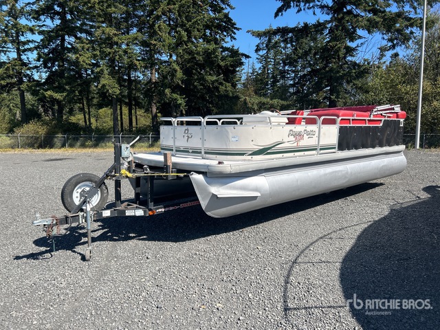 2001 Godfrey Aqua Patio 21 ft Pontoon Boat | Ritchie Bros. Auctioneers