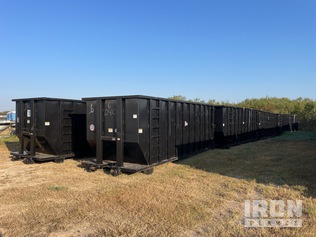 Quantity of (10) Dragon 22 ft 40 Yard Roll-Off Containers in Flatonia ...