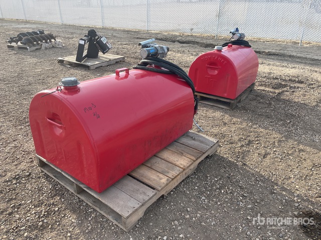 Quantity of (2) Pallets of 2022 Tidy tank 450 L Portable Steel Fuel ...