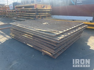 Quantity of (10) 8 ft x10 ft x 1in Steel Rock Plates in Fremont ...