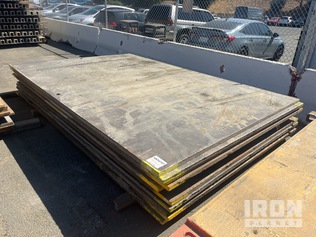 Quantity of (10) 8 ft x 12 ft x 1.5 in Steel Plates in Fremont ...
