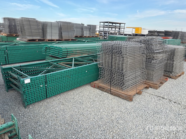 Quantity of 12 ft x 44 in x 24 ft Pallet Racking | Ritchie Bros ...