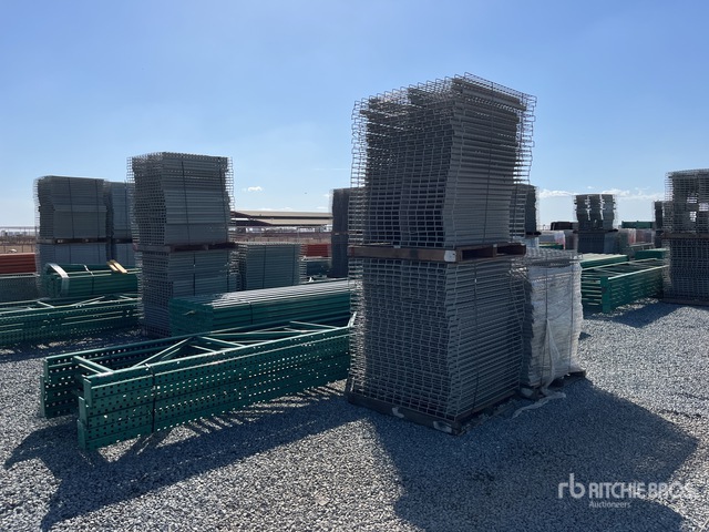 Quantity of 12 ft x 44 in x 24 ft Pallet Racking | Ritchie Bros ...