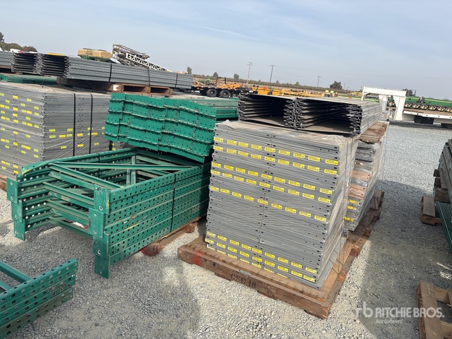 Quantity of 8 ft x 36 in x 15 ft Pallet Racking | Ritchie Bros. Auctioneers