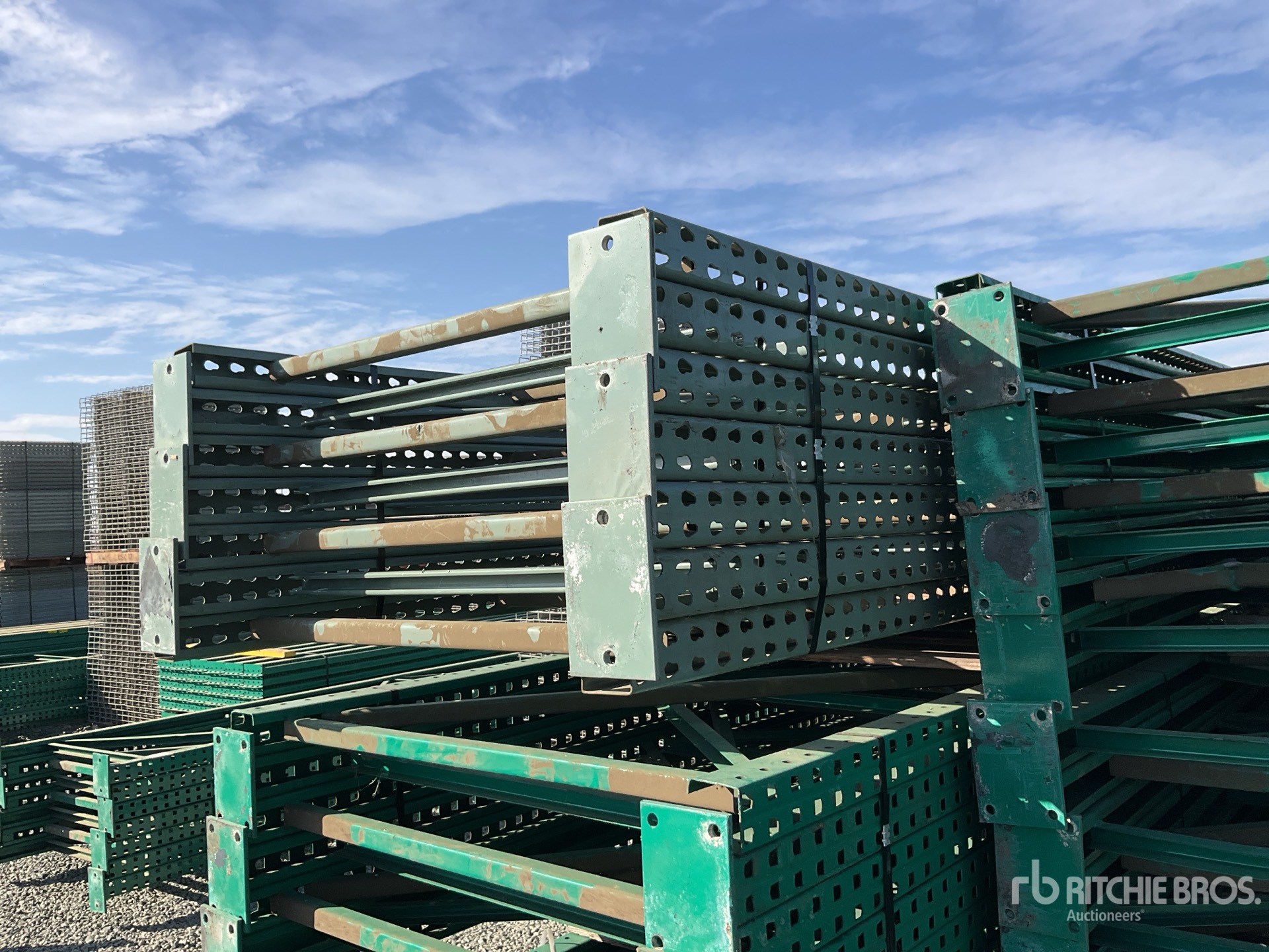 Quantity of 12 ft x 44 in x 24 ft Pallet Racking | Ritchie Bros ...