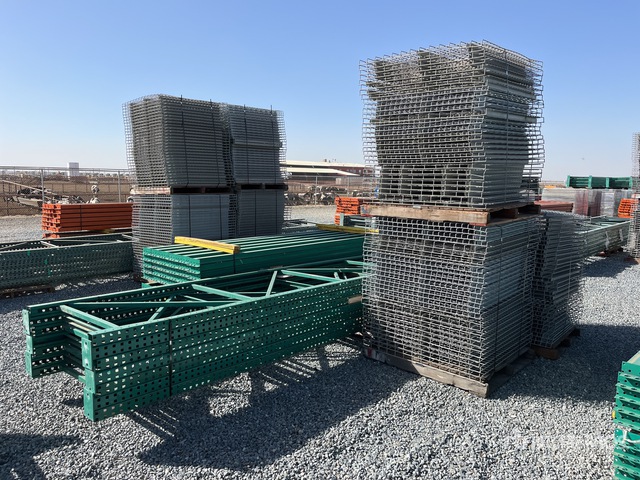Quantity of 12 ft x 44 in x 24 ft Pallet Racking | Ritchie Bros ...