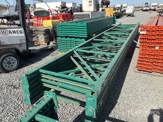 Quantity of 12 ft x 44 in x 24 ft Pallet Racking | Ritchie Bros ...