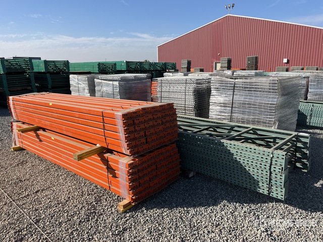 Quantity of 12 ft x 44 in x 24 ft Pallet Racking | Ritchie Bros ...