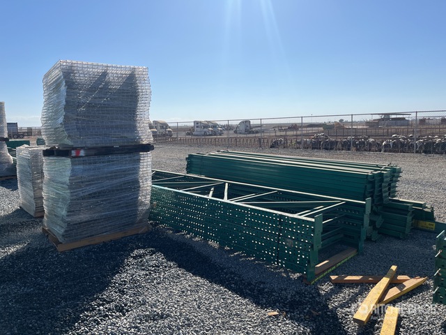 Quantity of 12 ft x 44 in x 24 ft Pallet Racking | Ritchie Bros ...