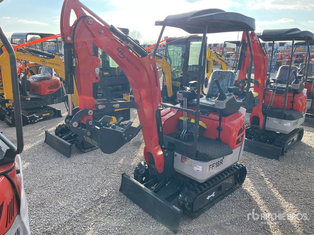 2024 FF Industrial FF18R Mini Excavator (Unused) | Ritchie Bros ...