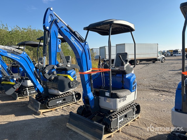 2024 FF Industrial FF18R Mini Excavator (Unused) | Ritchie Bros ...