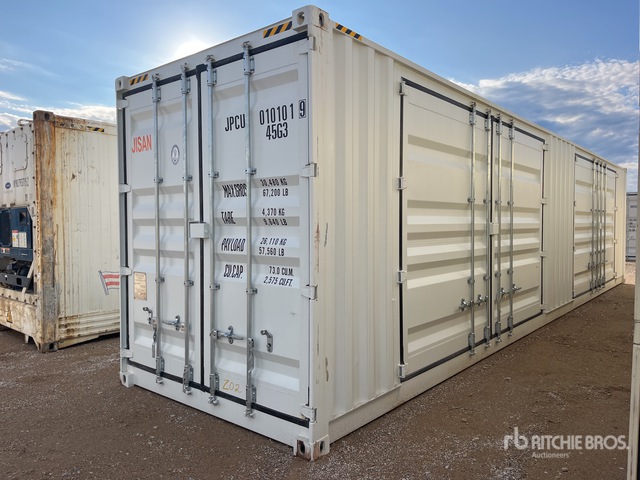 2024 40 ft High Cube Multi-Door Contenedor de almacenamiento | Ritchie ...