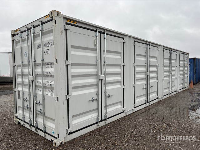 2024 40 ft High Cube Multi-Door Storage Container | Ritchie Bros ...