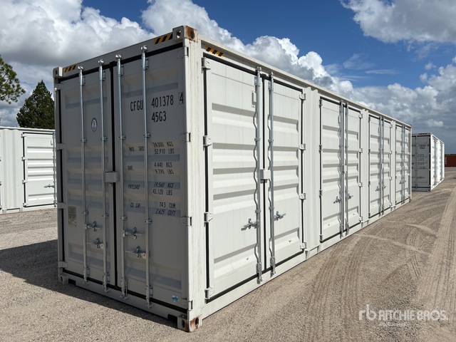 2024 40 ft High Cube Multi-Door Storage Container | Ritchie Bros ...