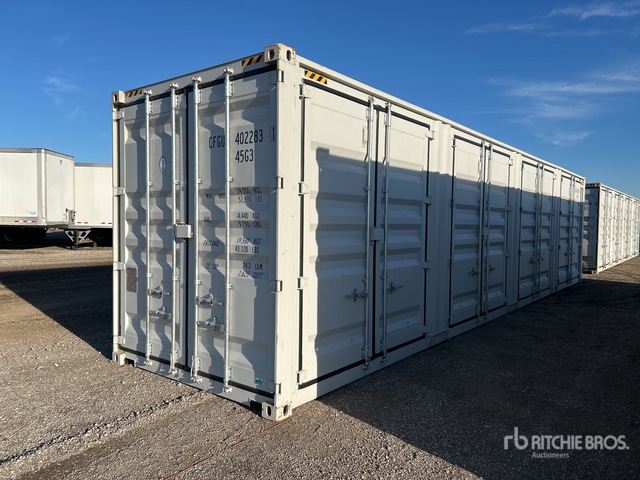 2024 40 ft High Cube Multi-Door Conteneur de stockage | Ritchie Bros ...