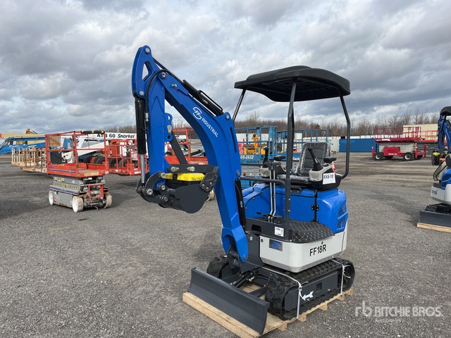 2025 FF Industrial FF18R Mini Excavator (Unused) | Ritchie Bros ...