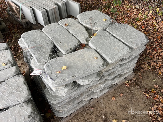 Quantity of (2) Pallets of Tumbled Garden Path Stone | Ritchie Bros ...