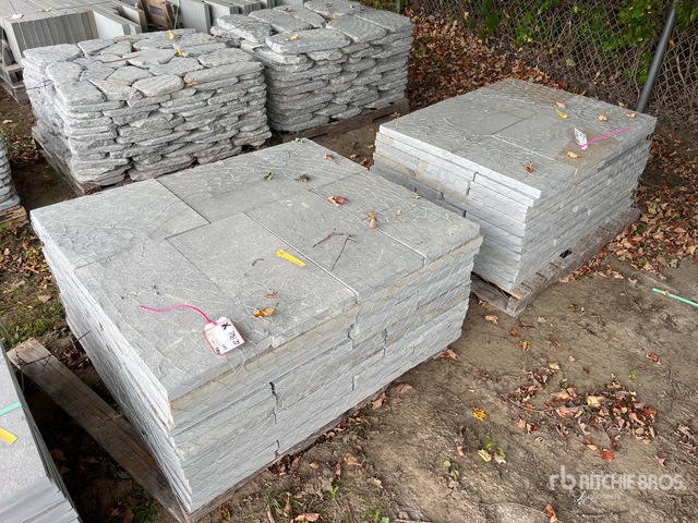 Quantity of (2) Pallets of Bluestone Stone Patio Kit | Ritchie Bros ...