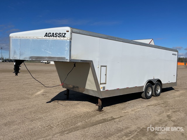 2016 Agassiz 29 ft T/A Gooseneck Enclosed Trailer | Ritchie Bros ...