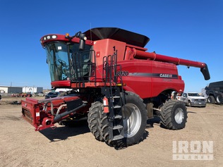 2012 Case IH 8120 Combine Harvester in Acadia Valley, Alberta, Canada ...