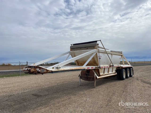 2012 Profab 44 ft Tri/A Belly Dump Trailer | Ritchie Bros. Auctioneers