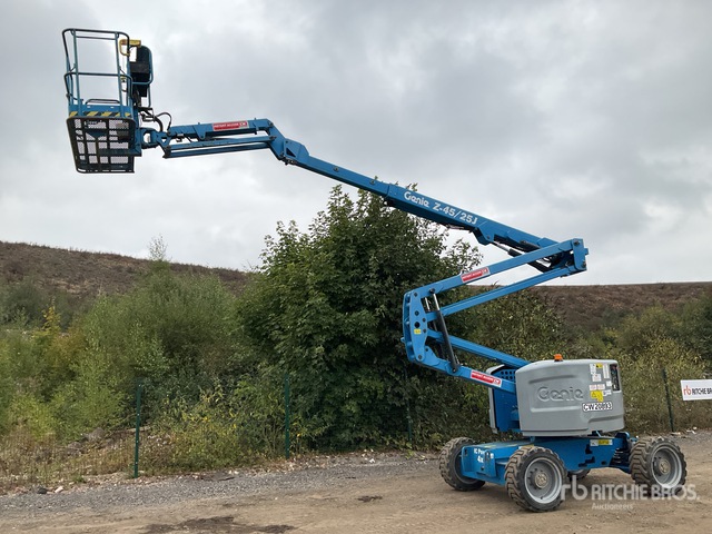 2018 Genie Z45/25J 4WD Diesel Articulating Boom Lift | Ritchie Bros ...