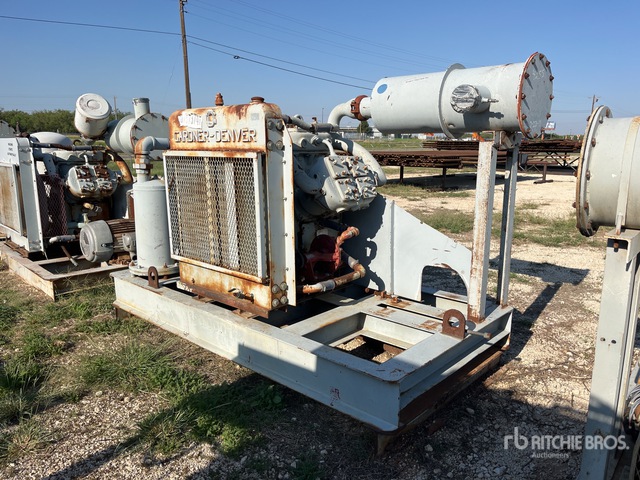 Gardner-Denver Skid-Mounted Electric Air Compressor | Ritchie Bros ...