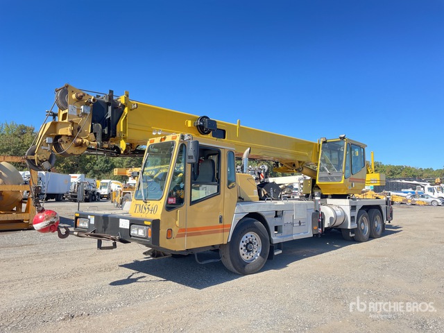1999 Grove TMS540 40 ton 6x4 Camión grúa hidráulico | Ritchie Bros ...