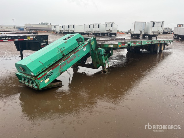 2001 Evaco Superline 41 ft T/A Container Trailer | Ritchie Bros ...