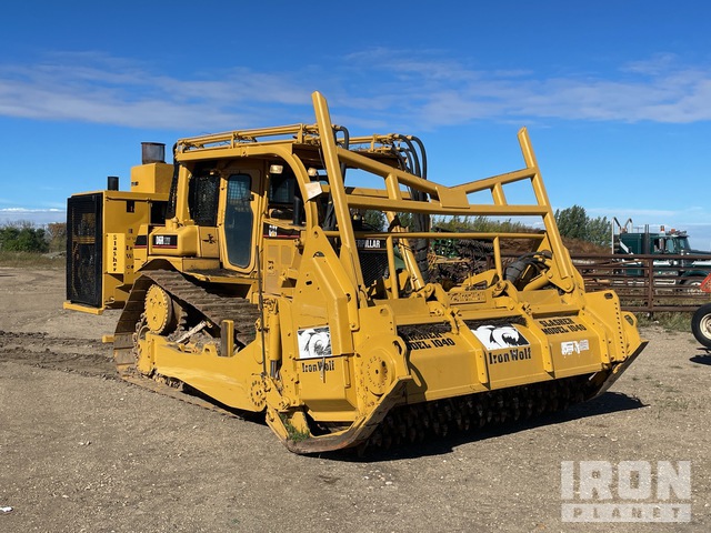 2006 Iron Wolf 1040 Slasher SST Mounted on Cat D6R XW Series II Dozer ...