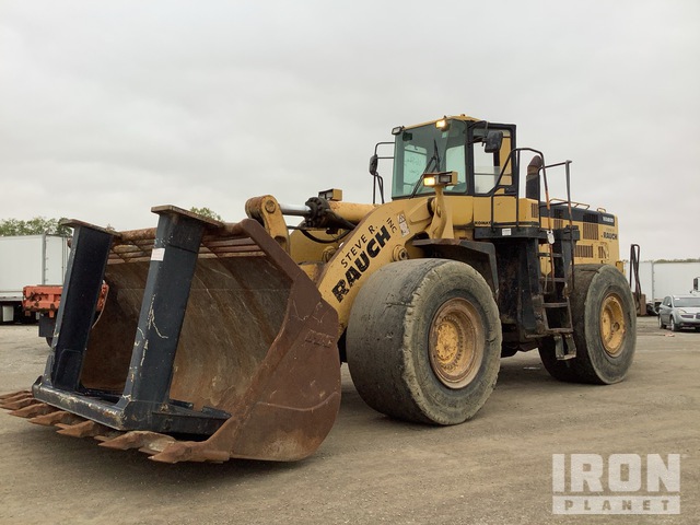 1999 Komatsu WA600-3L Wheel Loader (Inoperable) | Ritchie Bros. Auctioneers