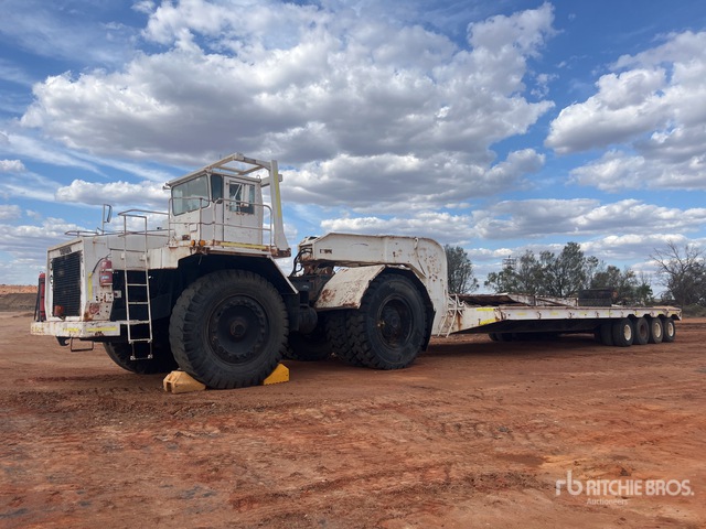 1970 Terex 33-11AA Off-Road Prime Mover & Low Loader Combination Haul ...